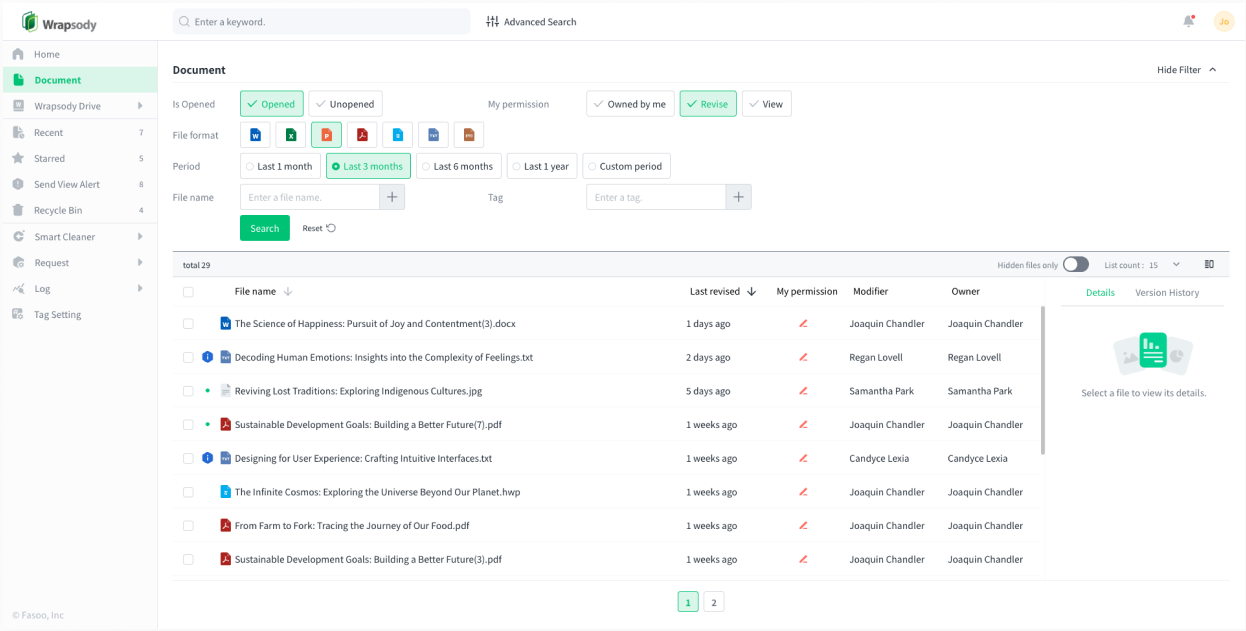 Enterprise Content Management Platform | Wrapsody Cloud